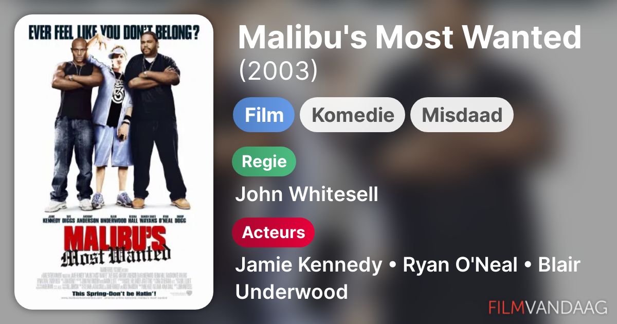 Malibu's Most Wanted (film, 2003) - FilmVandaag.nl
