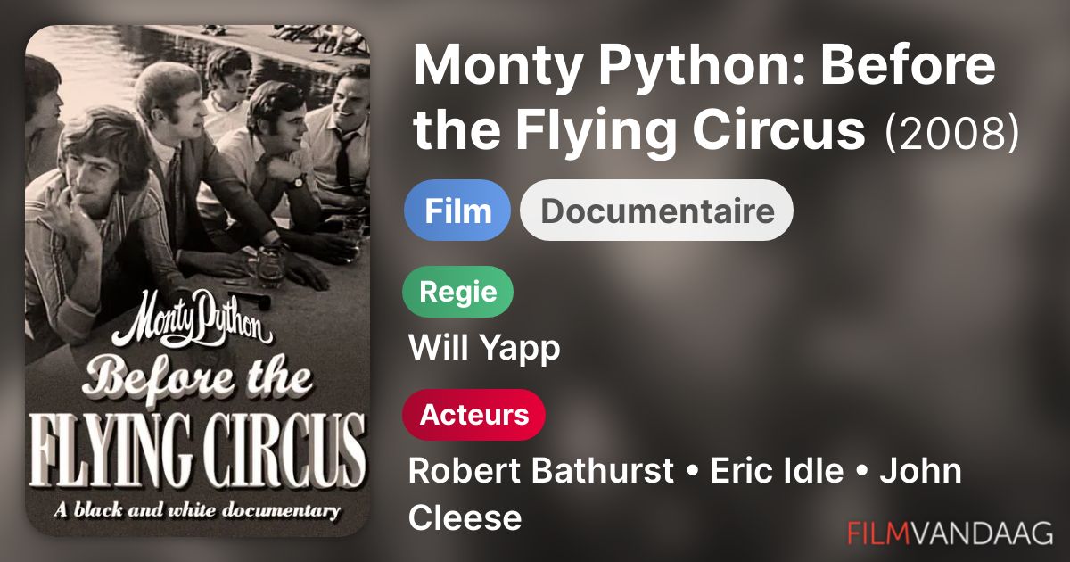 Monty Python: Before the Flying Circus (film, 2008) - FilmVandaag.nl