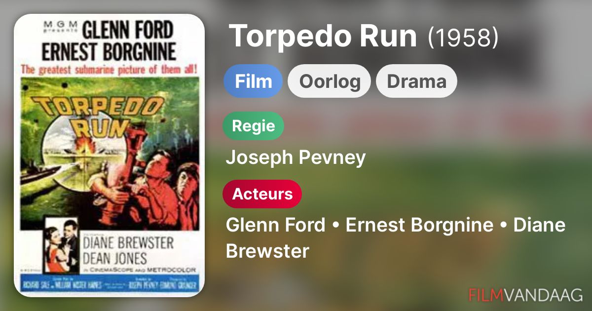 Torpedo Run (film, 1958) - FilmVandaag.nl