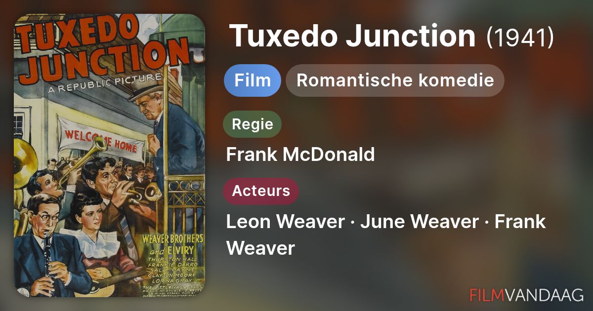 Tuxedo Junction (film, 1941) - FilmVandaag.nl