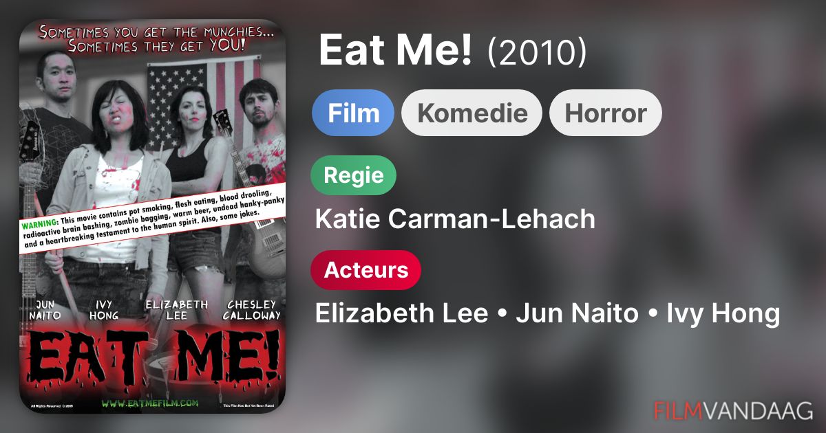 Eat Me! (film, 2010) kopen op dvd of blu-ray - FilmVandaag.nl