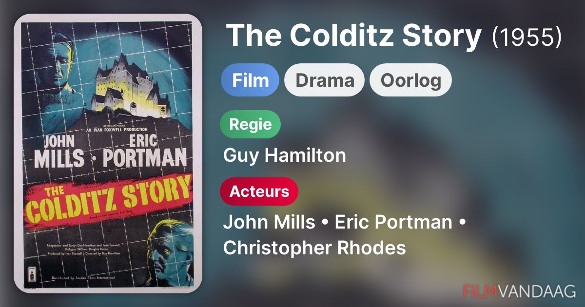 The Colditz Story (film, 1955) - FilmVandaag.nl