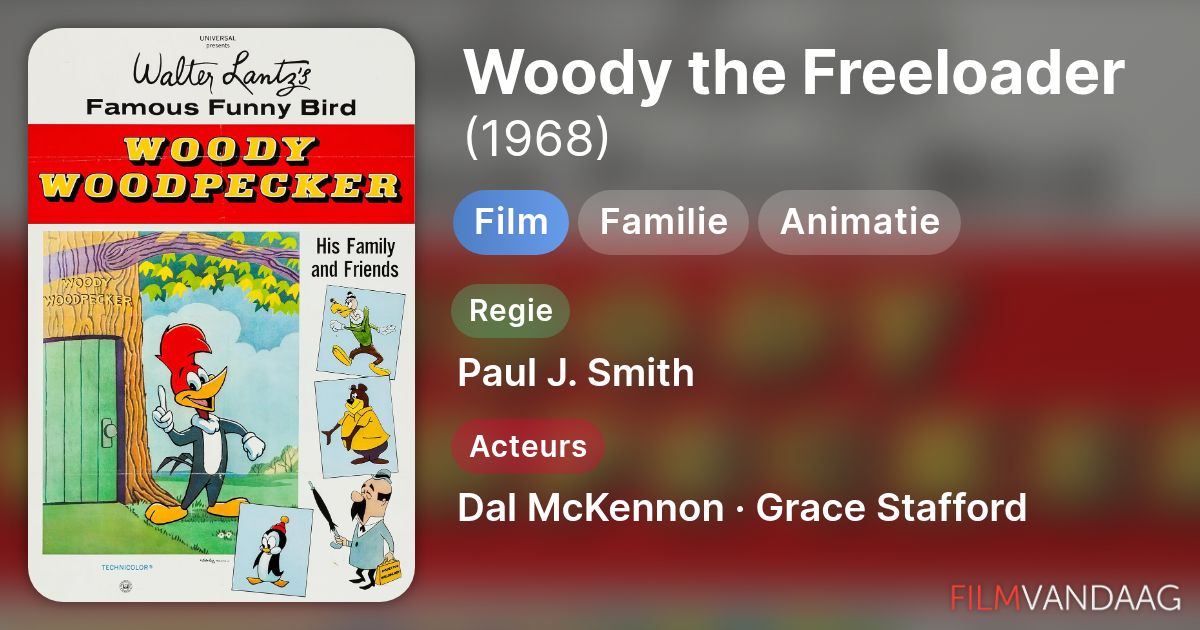 Woody the Freeloader (film, 1968) - FilmVandaag.nl