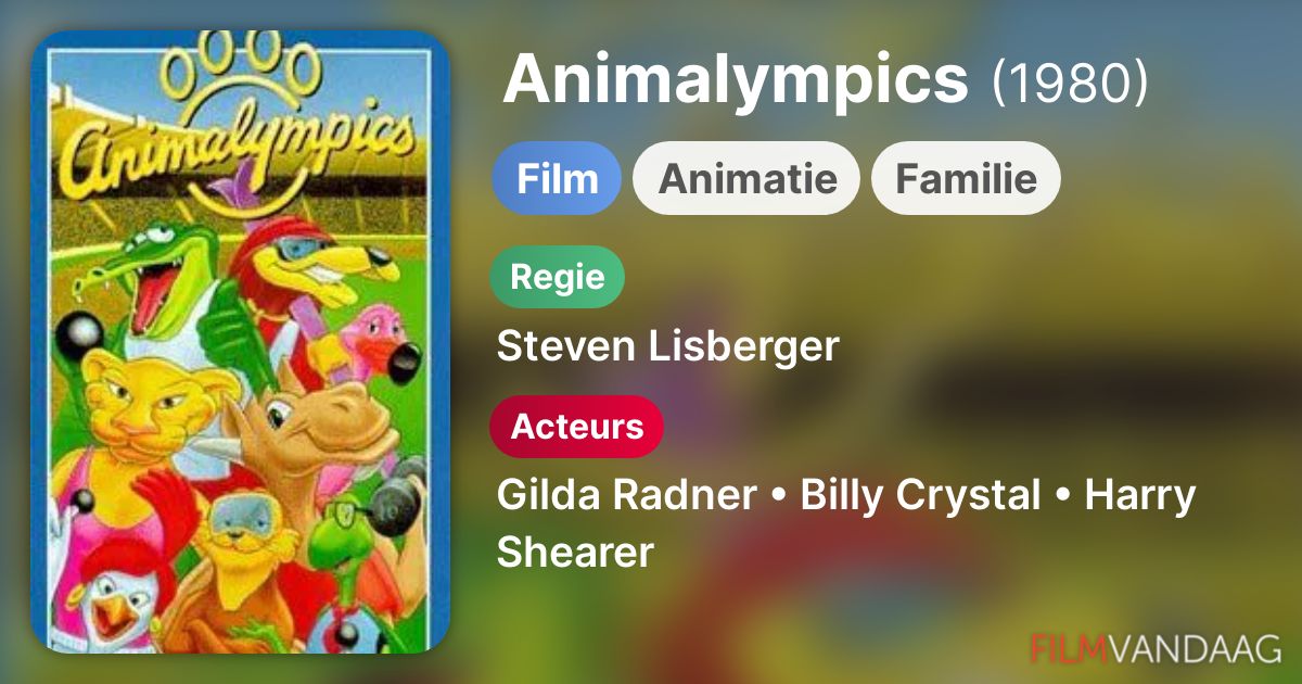 Animalympics (film, 1980) - FilmVandaag.nl