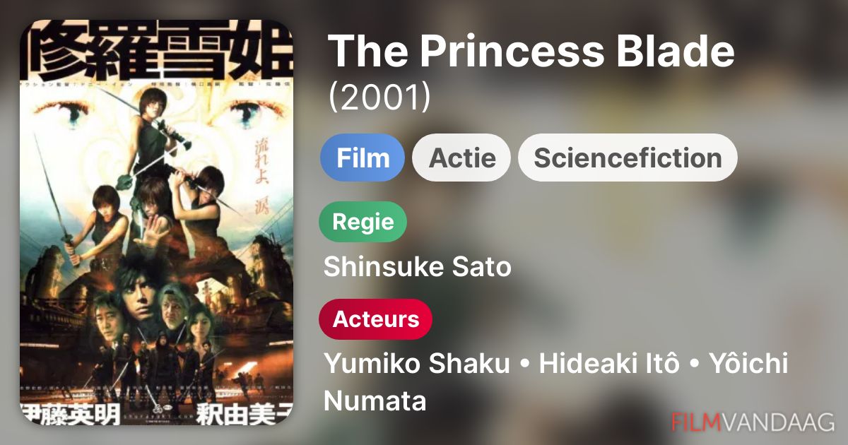 The Princess Blade (film, 2001) - FilmVandaag.nl