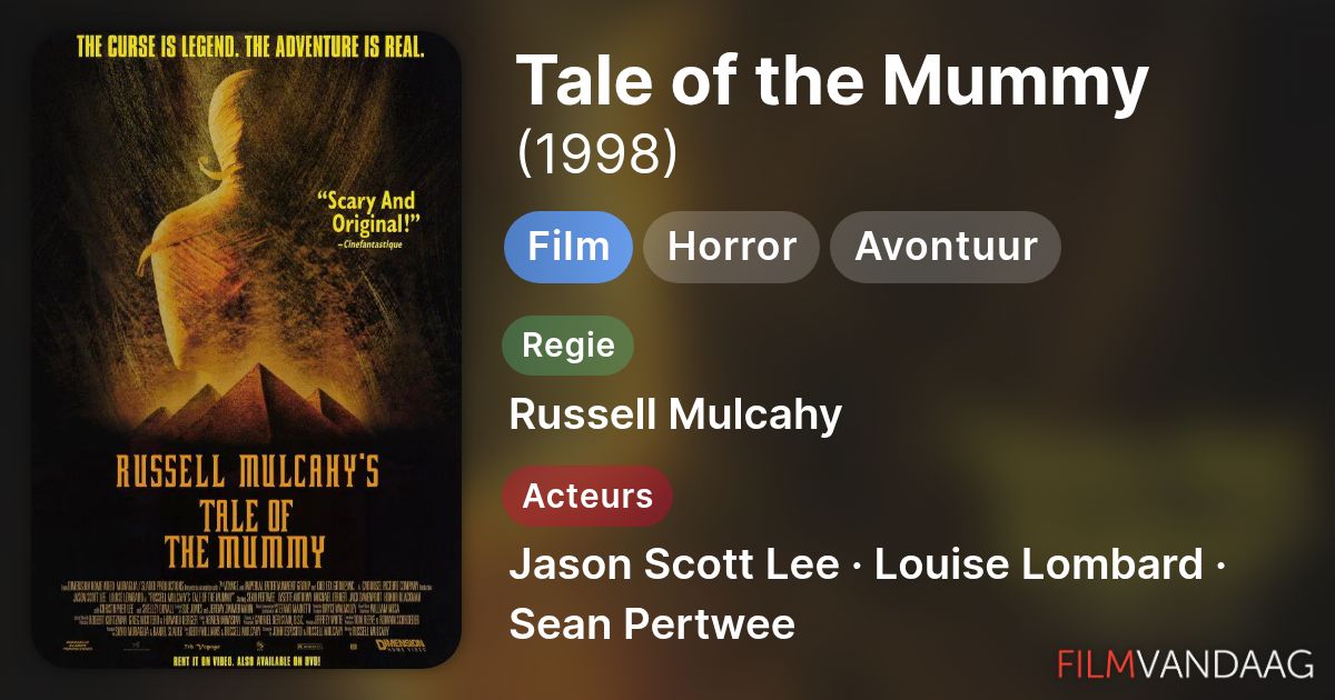Tale of the Mummy (film, 1998) - FilmVandaag.nl