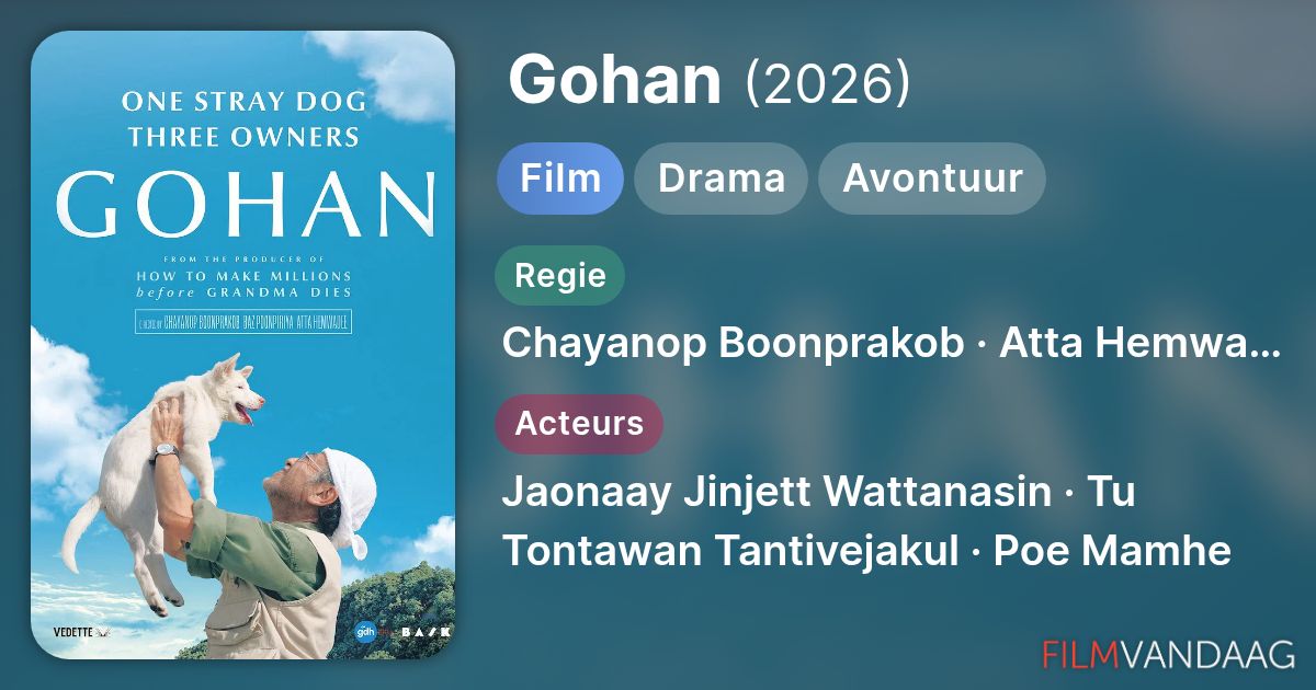 Gohan (film, 2026) - FilmVandaag.nl