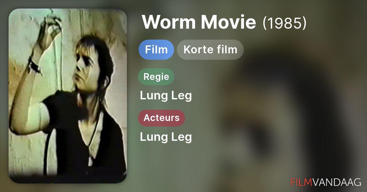 Worm Movie (film, 1985) Nu Online Kijken - FilmVandaag.nl