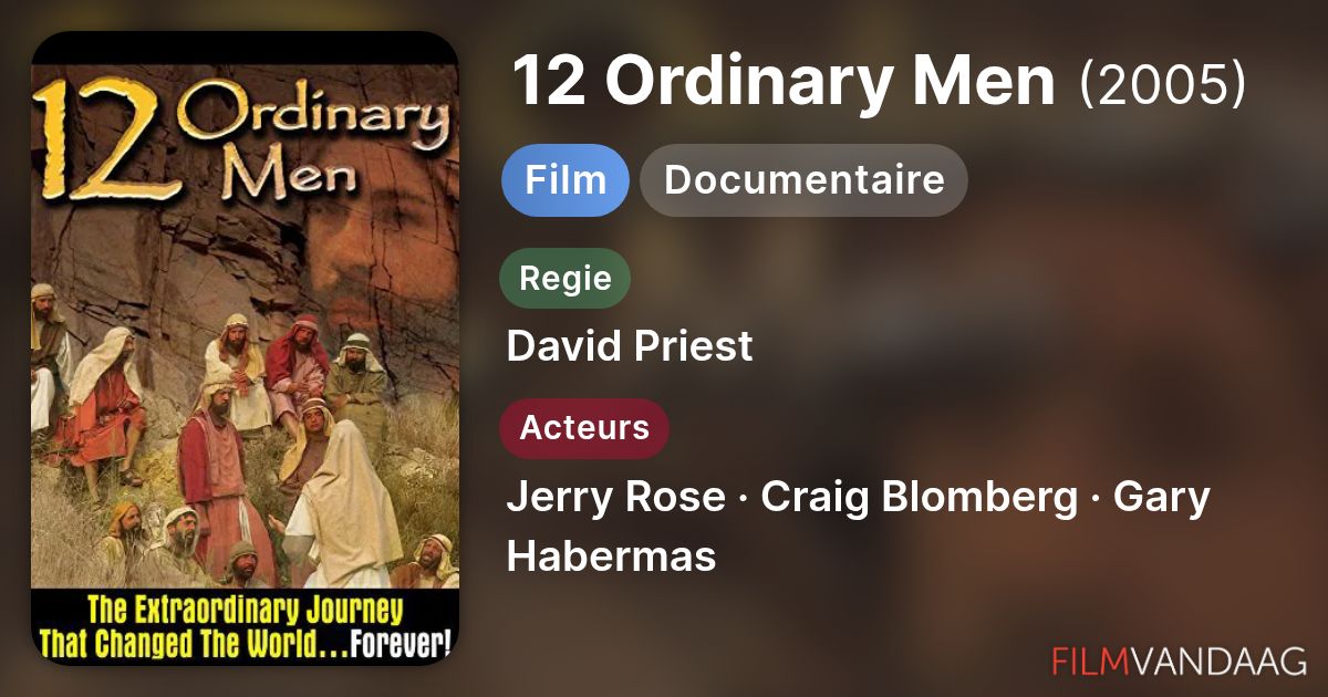 12 Ordinary Men (film, 2005) - FilmVandaag.nl
