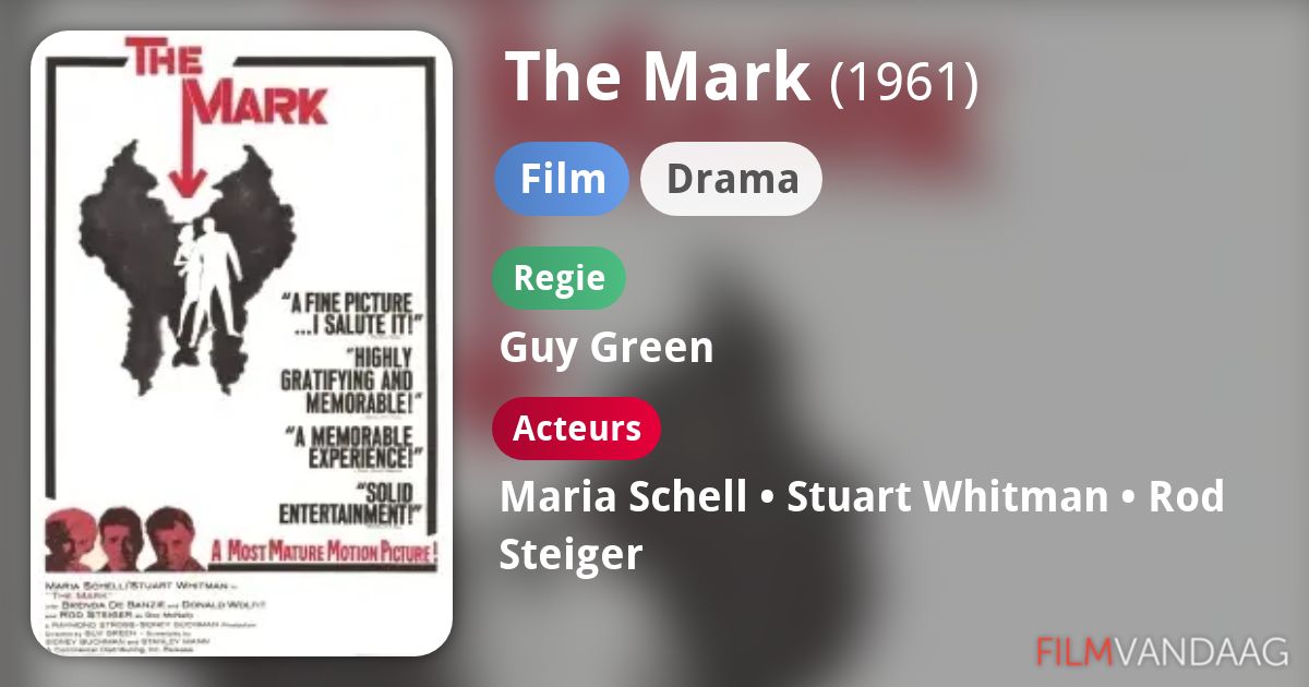 The Mark (film, 1961) - FilmVandaag.nl