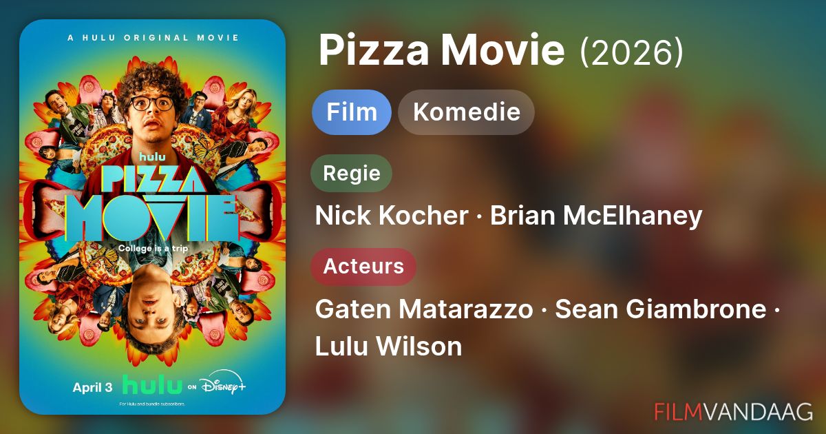 Pizza Movie (film, 2026) - FilmVandaag.nl