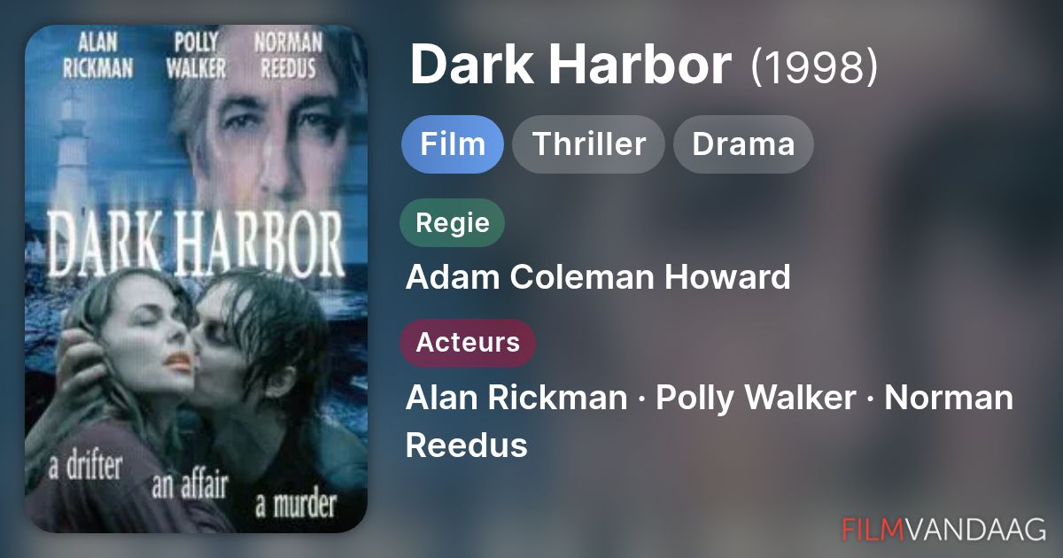 Dark Harbor (film, 1998) - FilmVandaag.nl