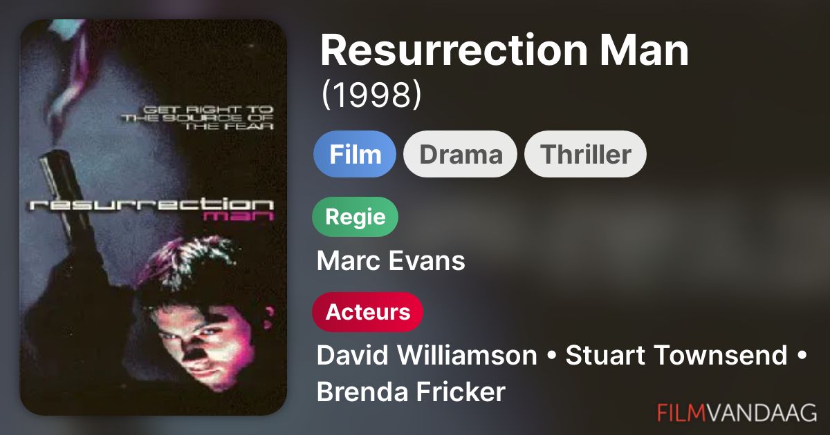 Resurrection Man (film, 1998) - FilmVandaag.nl