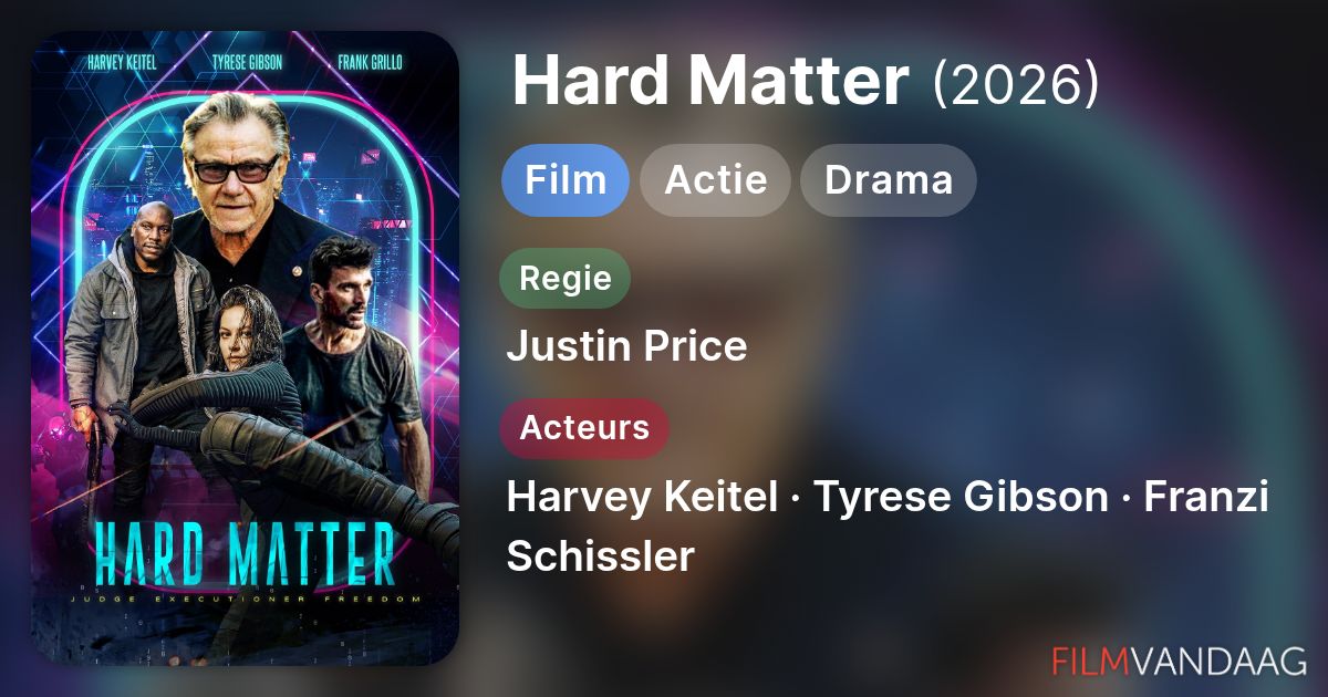 Hard Matter (film, 2026) - FilmVandaag.nl