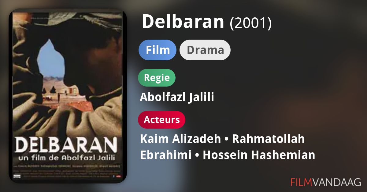 Delbaran (film, 2001) - FilmVandaag.nl