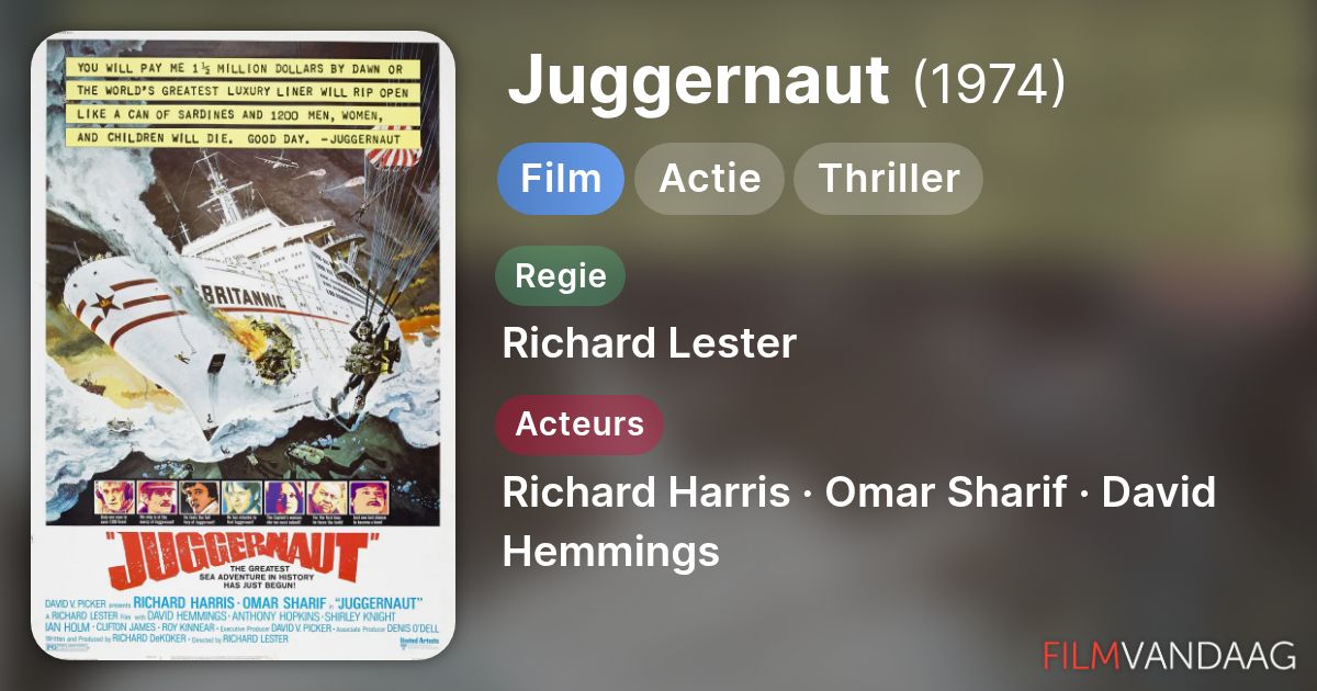 Juggernaut (film, 1974) - FilmVandaag.nl
