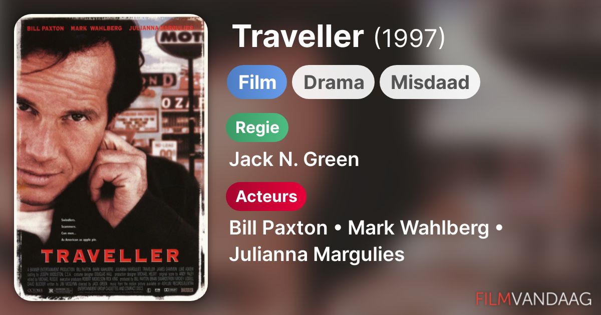 Traveller (film, 1997) - FilmVandaag.nl