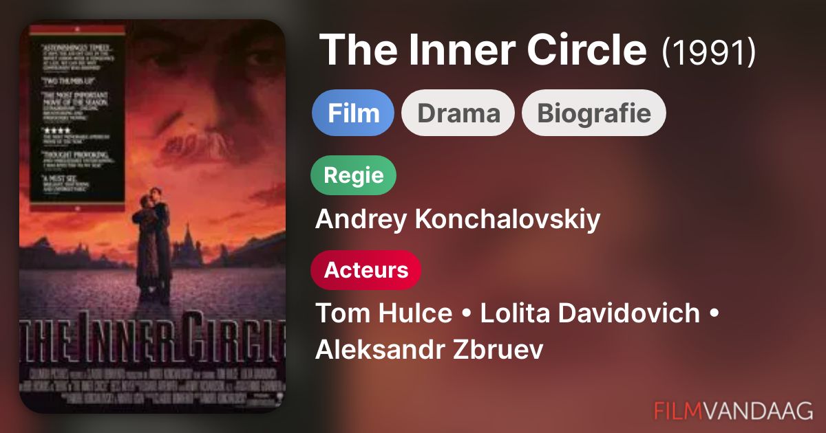 The Inner Circle (film, 1991) - FilmVandaag.nl