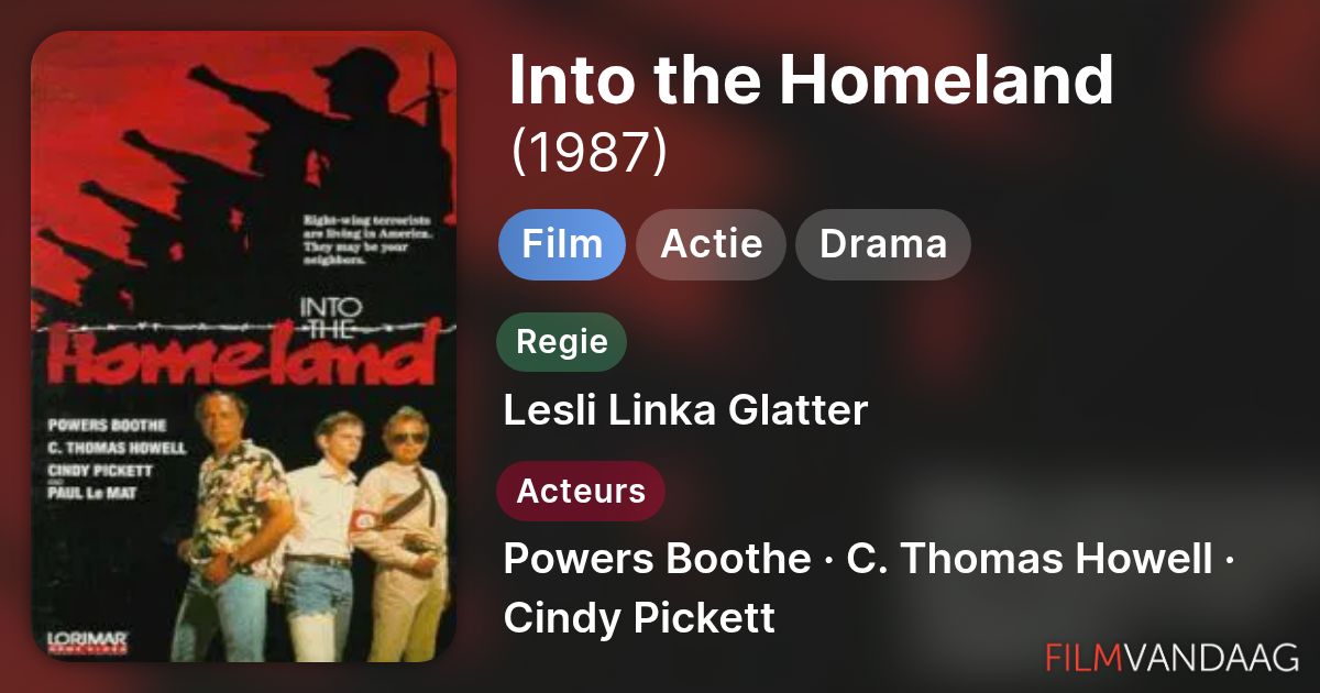 Into the Homeland (film, 1987) - FilmVandaag.nl