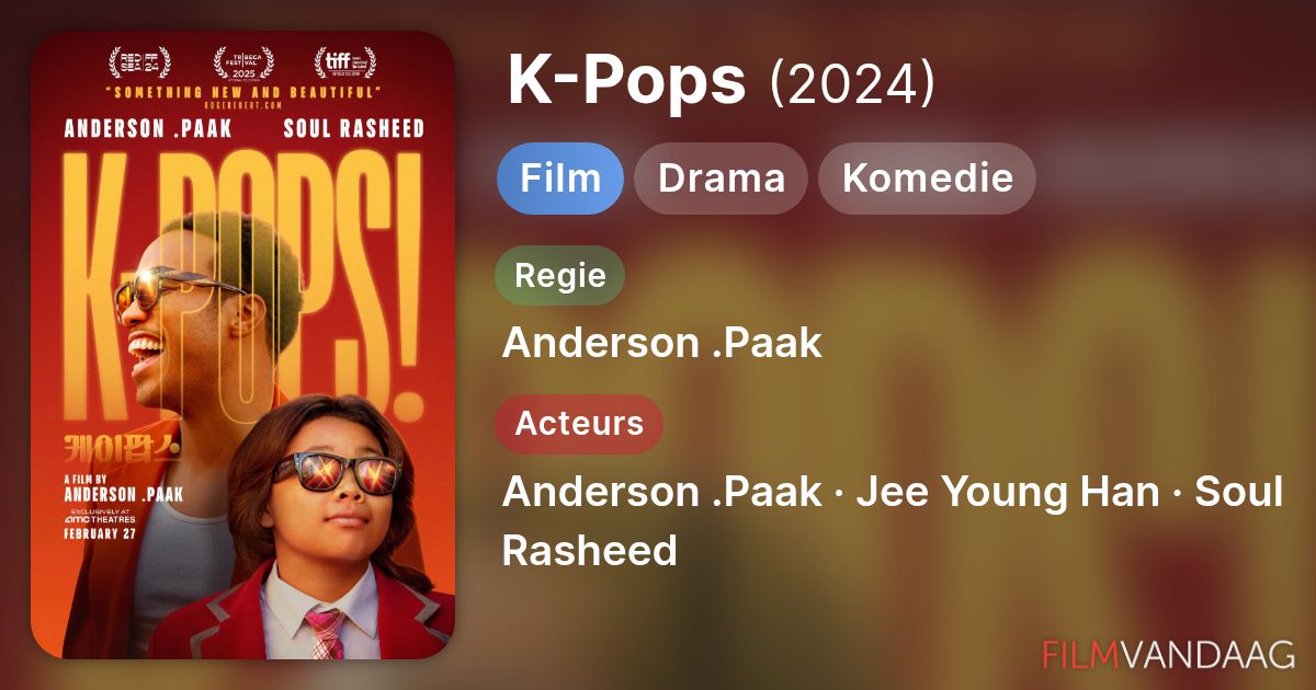 K-Pops (film, 2024) - FilmVandaag.nl