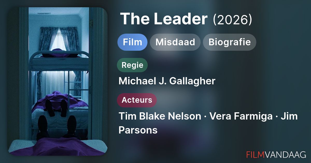 The Leader (film, 2026) - FilmVandaag.nl