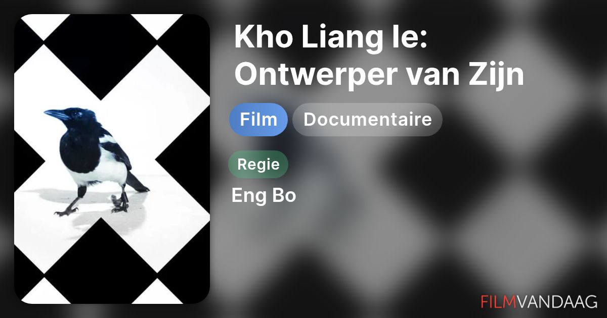 Kho Liang Ie: Ontwerper van Zijn Tijd (film, 2026) - FilmVandaag.nl