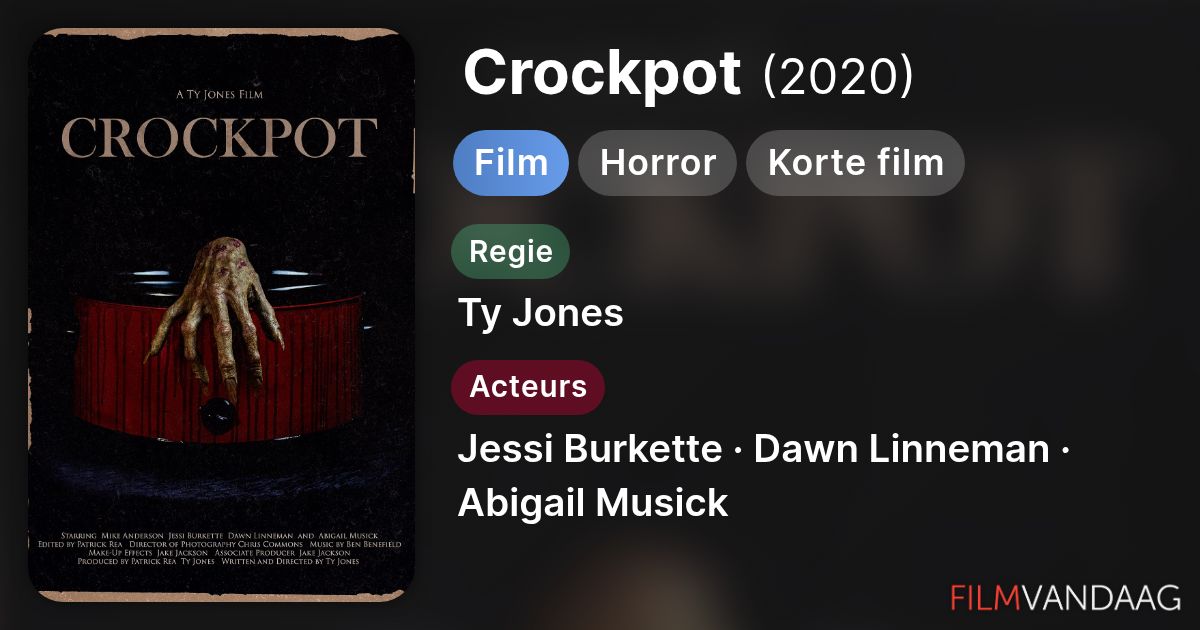 Crockpot (film, 2020) - FilmVandaag.nl