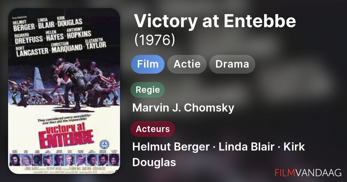 Victory at Entebbe (film, 1976) - FilmVandaag.nl