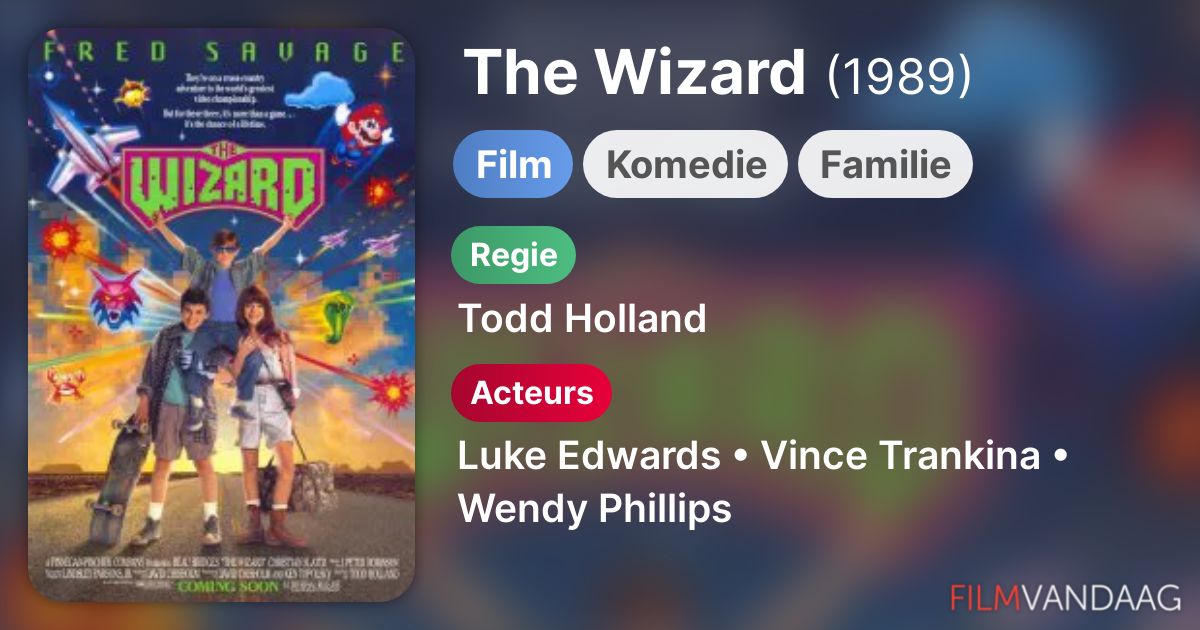 The Wizard (film, 1989) - FilmVandaag.nl