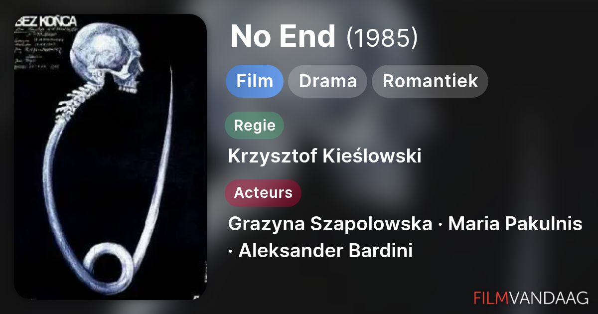 No End (film, 1985) - FilmVandaag.nl