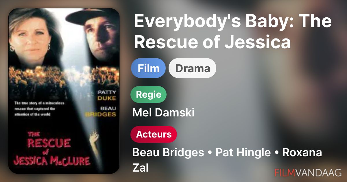 Everybody's Baby: The Rescue of Jessica McClure (film, 1989 ...