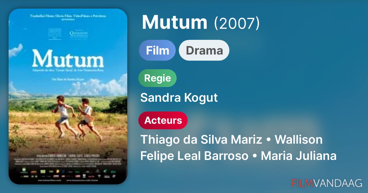 Mutum (film, 2007) - FilmVandaag.nl