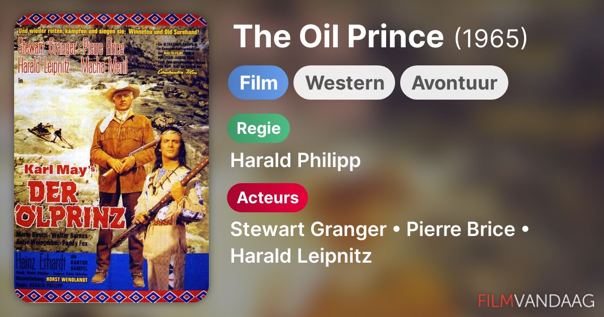 The Oil Prince (film, 1965) - FilmVandaag.nl
