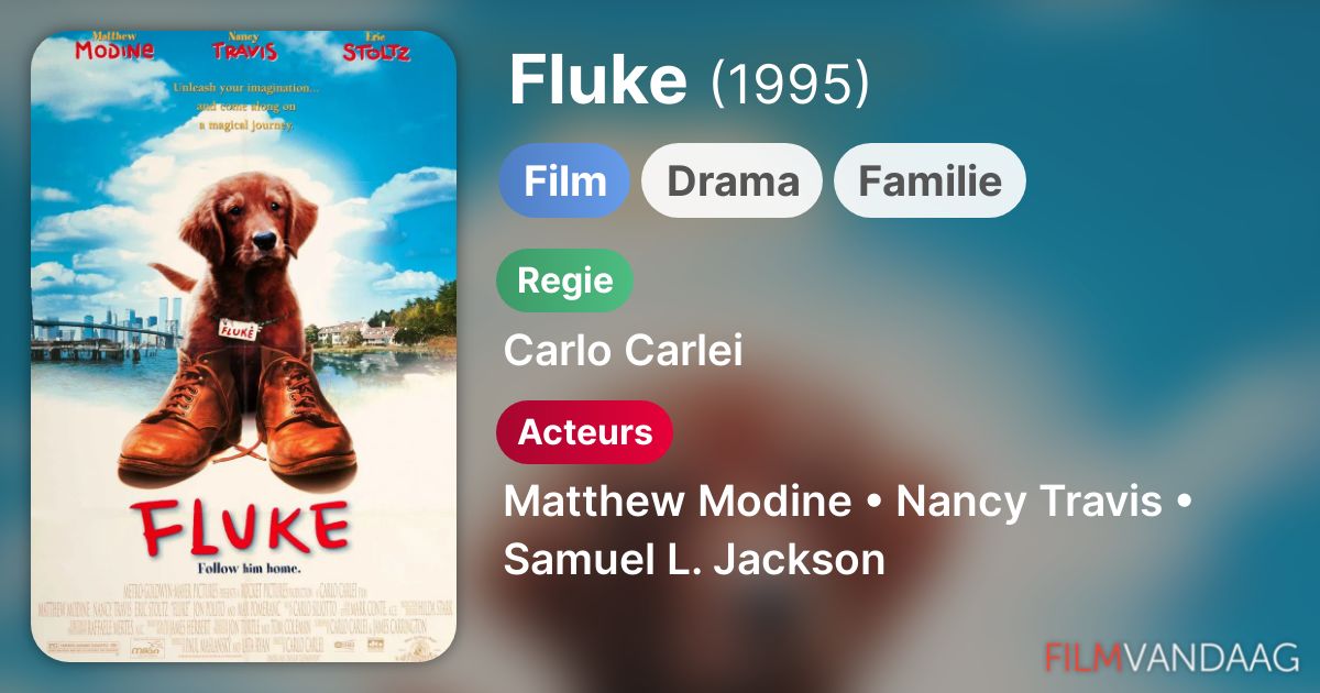 Fluke (film, 1995) kopen op dvd of blu-ray - FilmVandaag.nl