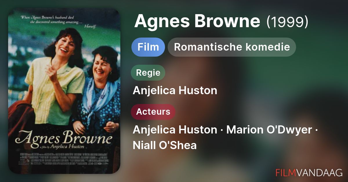 Agnes Browne Film 1999 Filmvandaag Nl