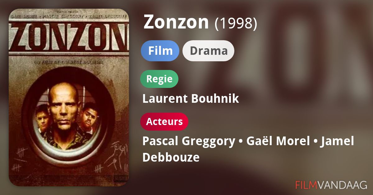 Zonzon (film, 1998) - FilmVandaag.nl