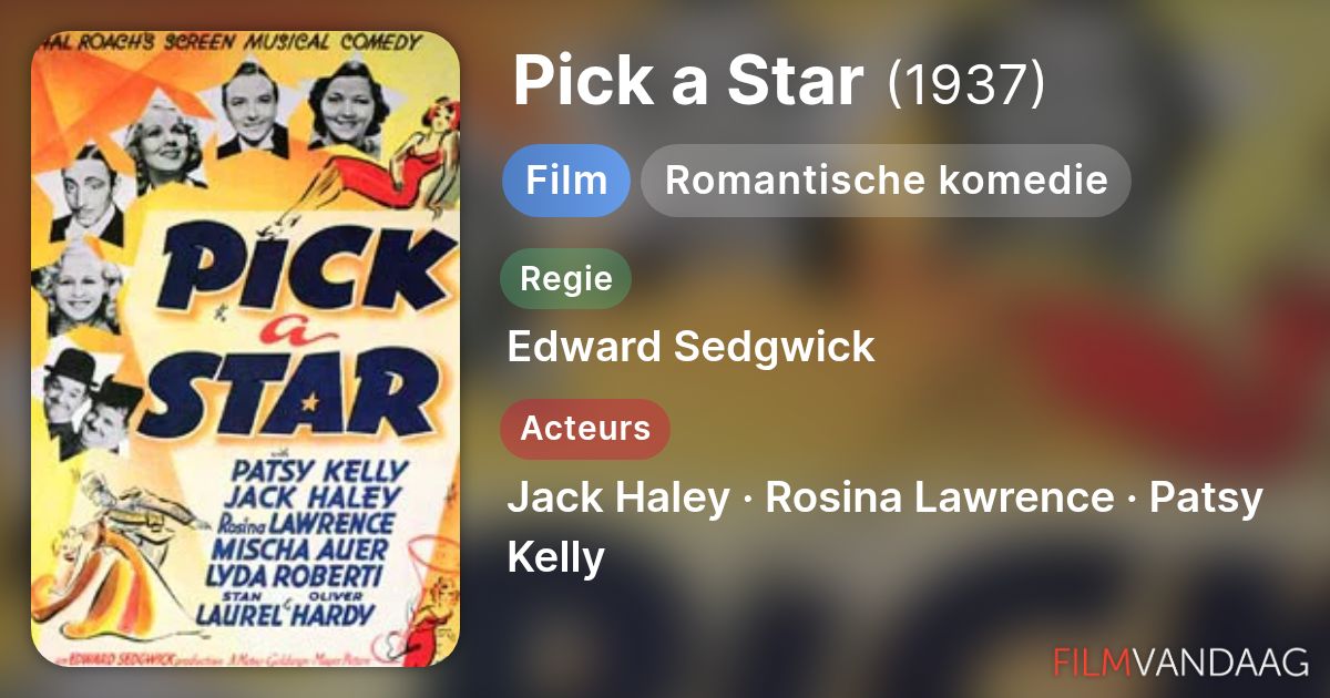 Pick a Star (film, 1937) - FilmVandaag.nl