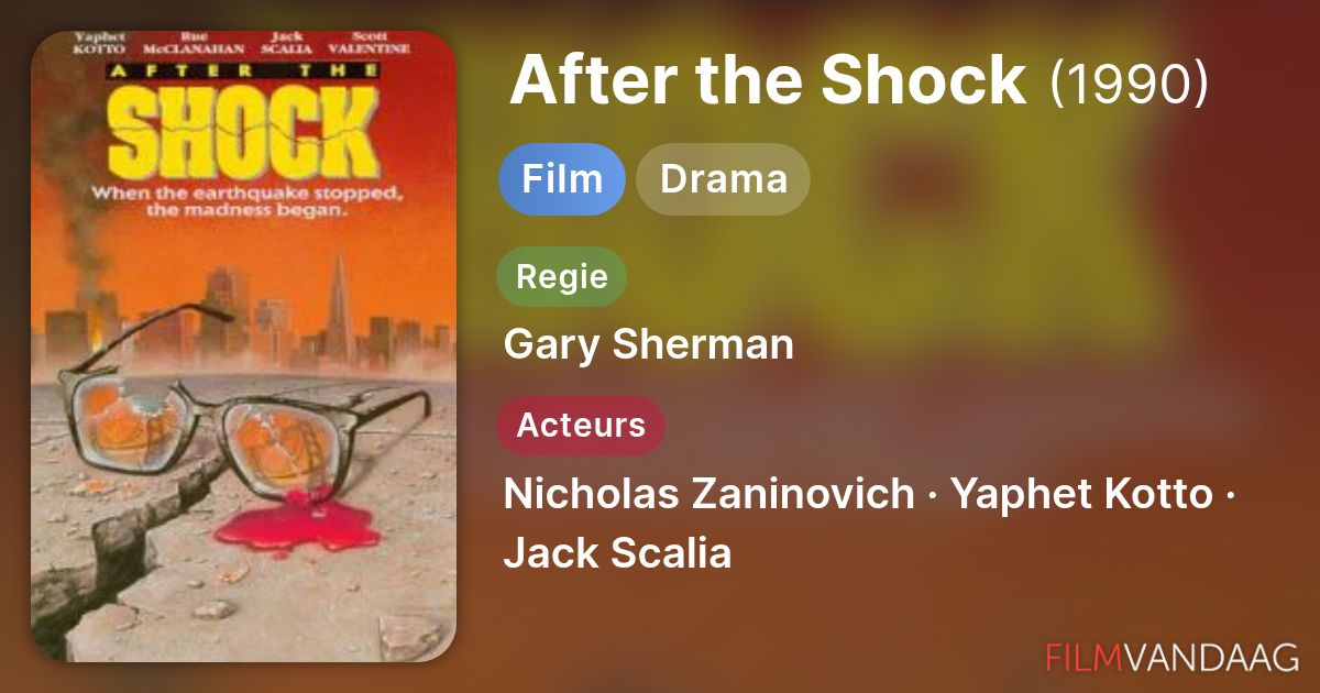 After the Shock (film, 1990) - FilmVandaag.nl