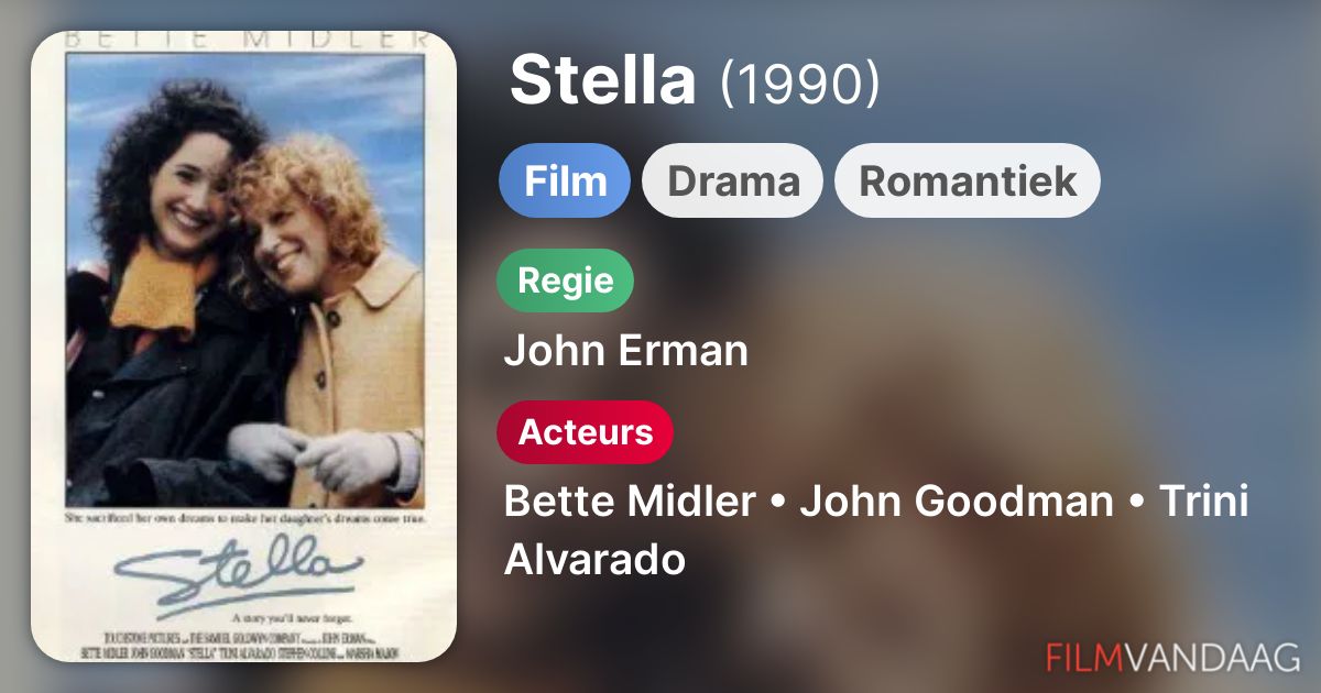 Stella (film, 1990) - FilmVandaag.nl