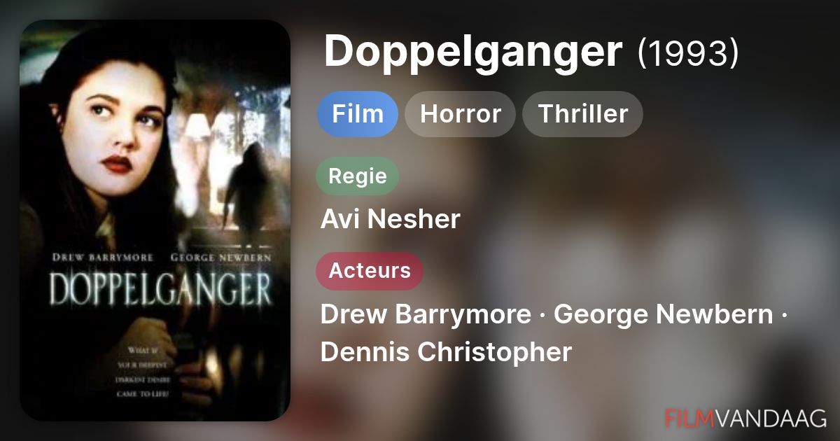 Doppelganger (film, 1993) - FilmVandaag.nl