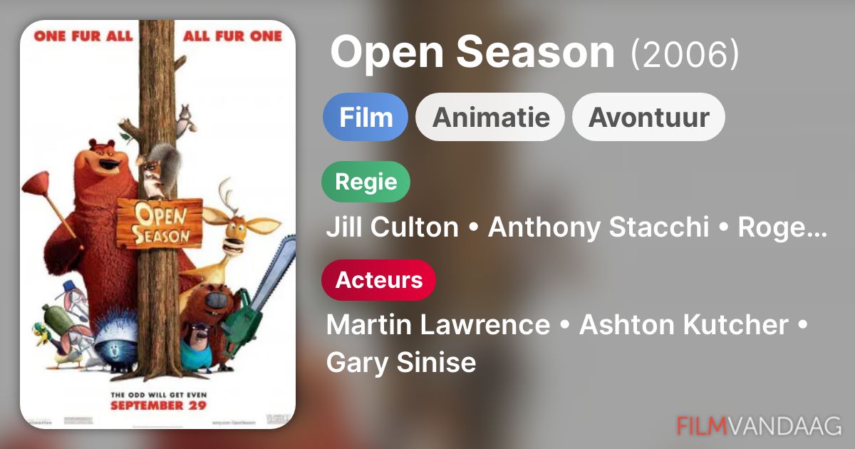Open Season (film, 2006) - FilmVandaag.nl