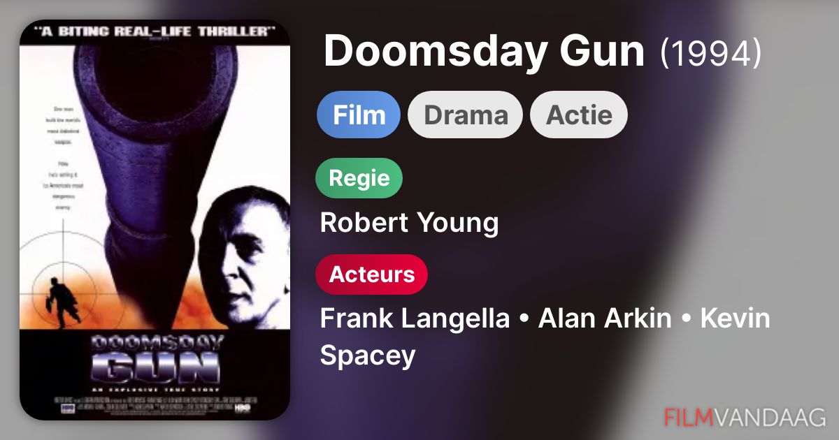Doomsday Gun (film, 1994) - FilmVandaag.nl