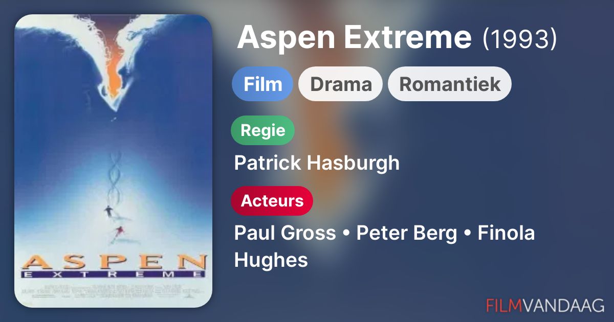 Aspen Extreme (film, 1993) - FilmVandaag.nl
