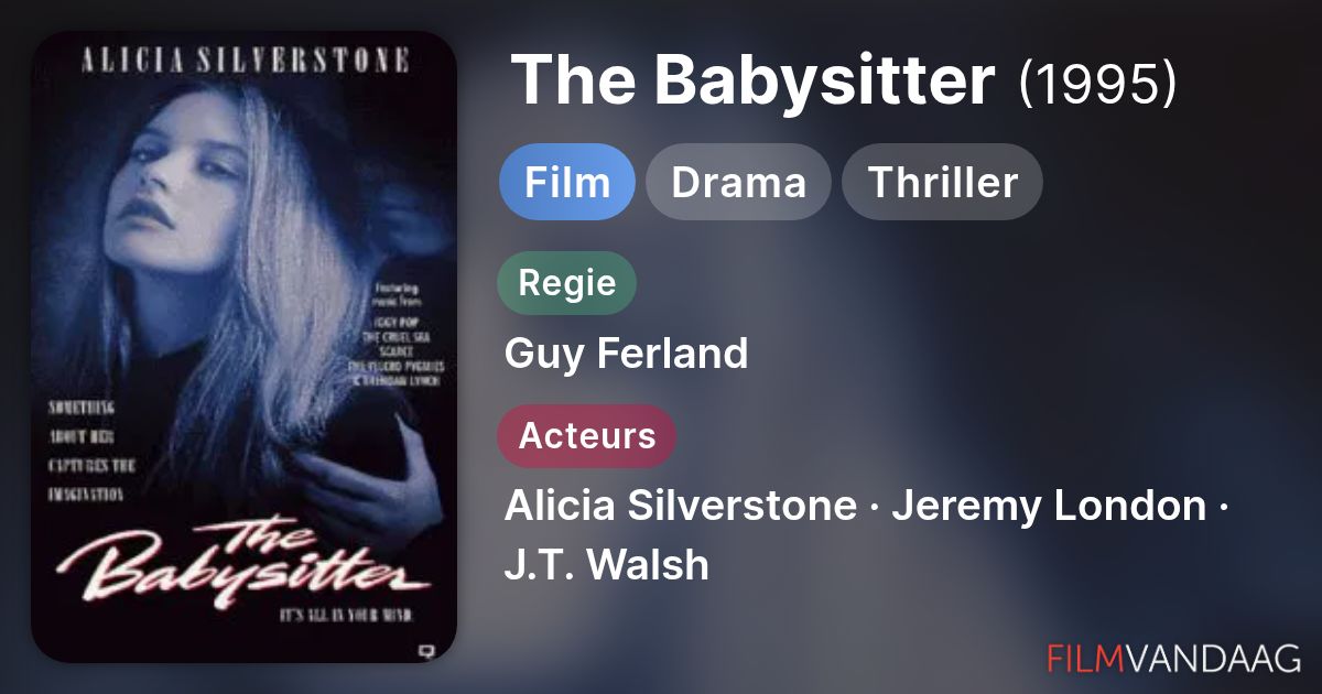 The Babysitter (film, 1995) - FilmVandaag.nl