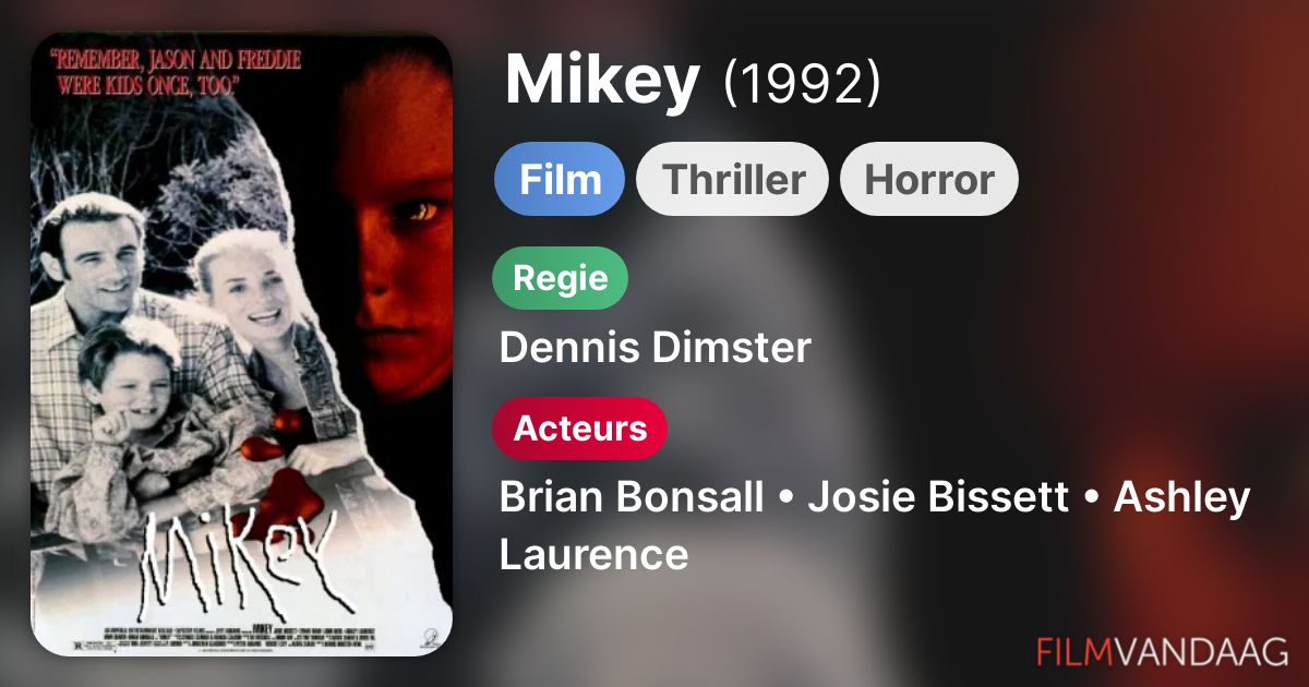 Mikey (film, 1992) - FilmVandaag.nl