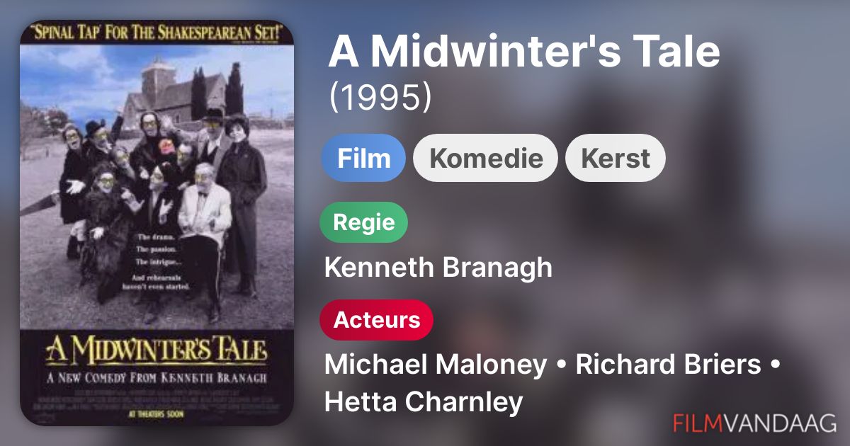 A Midwinter's Tale (film, 1995) - FilmVandaag.nl