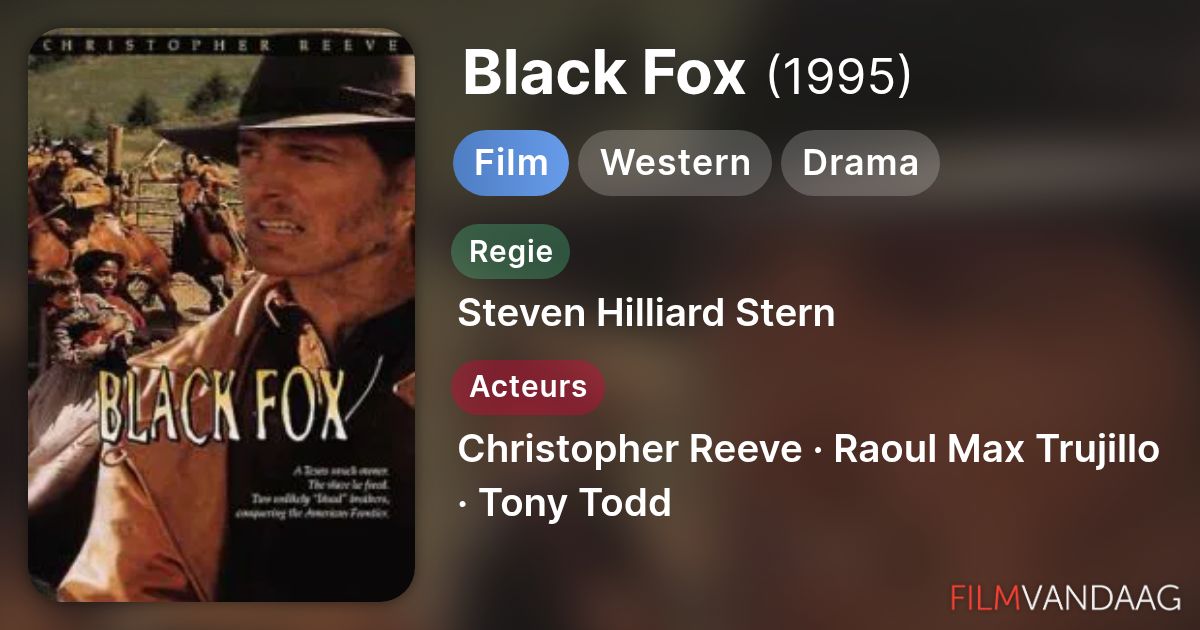 Black Fox (film, 1995) - FilmVandaag.nl
