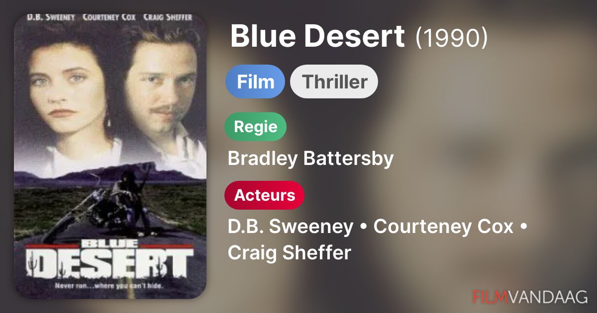 Blue Desert (film, 1991) - FilmVandaag.nl