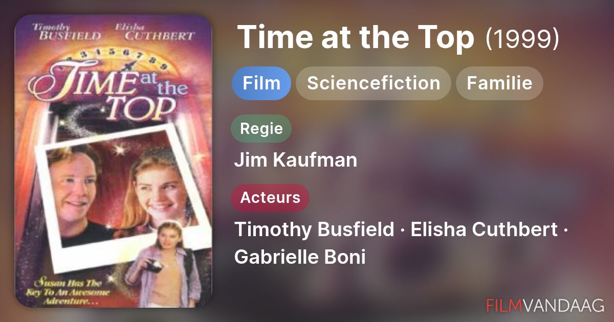 Time at the Top (film, 1999) - FilmVandaag.nl