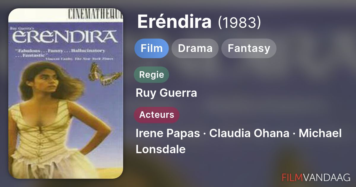 Eréndira (film, 1983) - FilmVandaag.nl